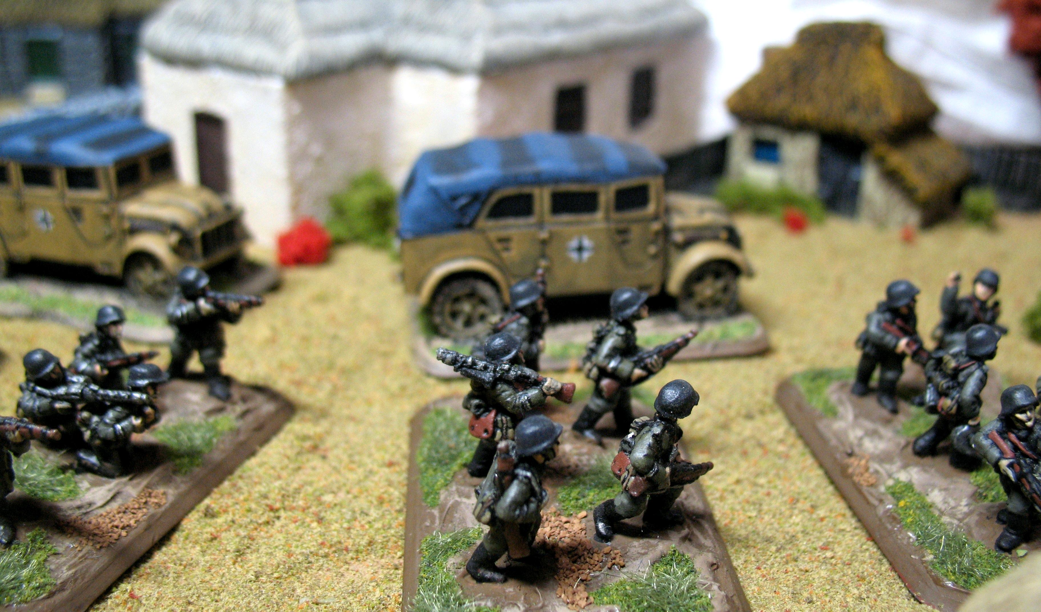 Flames Of War, Germans, Infantry, Panzergrenadiers, World War 2 - Mid-war Panzergrenadiers ...